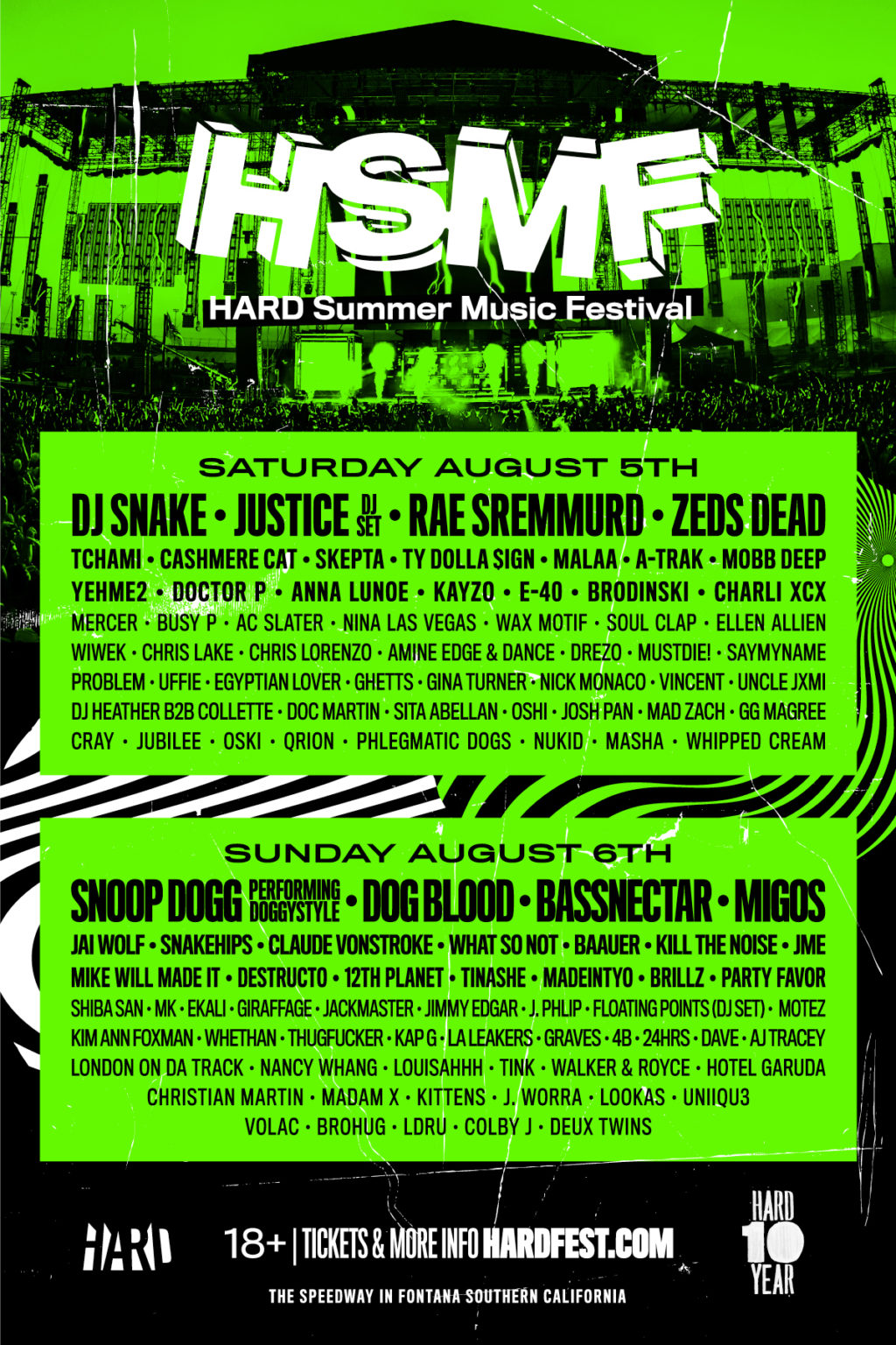 HARD Summer Releases Massive Lineup For 2017 Festival - EDM Chicago