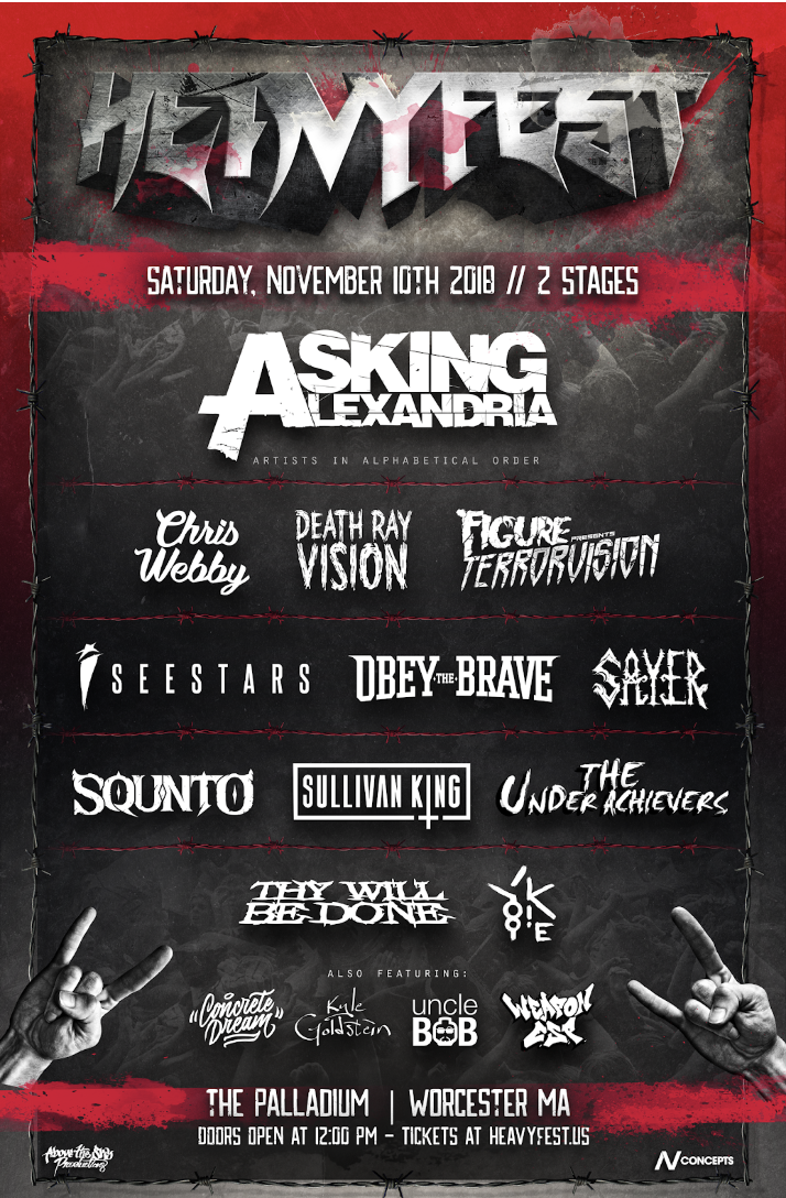 Heavy Fest Reveals Earth Shattering Lineup - EDM Chicago